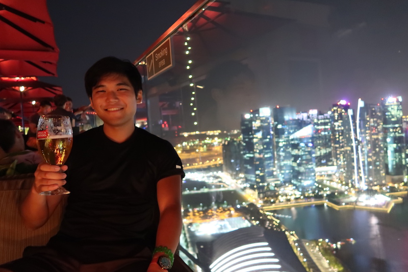 セラヴィ（CELAVI）でシンガポールNo1の夜景に酔いしれる